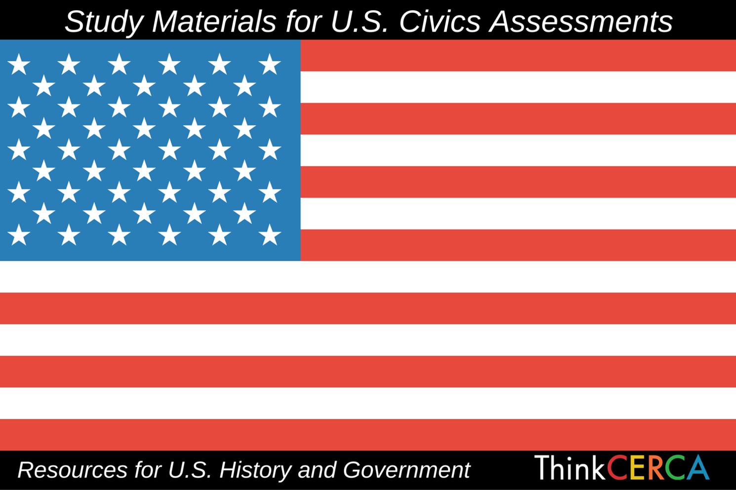 Study Materials for U.S. History and Civics Exams
