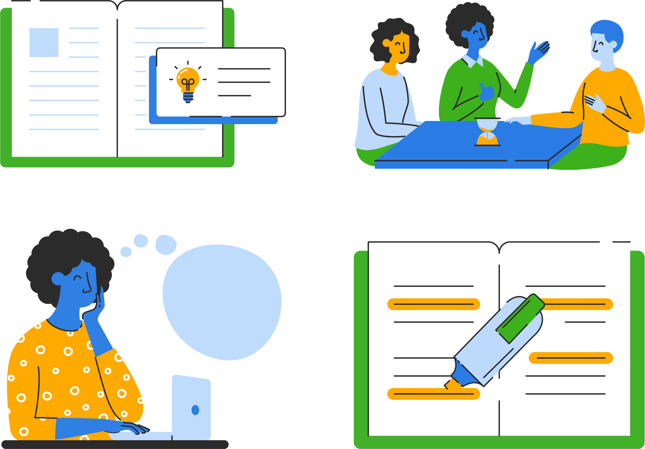 Advanced Literacies and the 4 Hallmarks